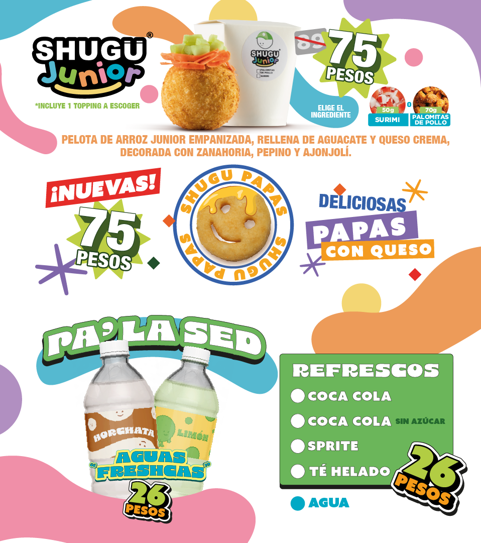 MENU 2 – SHUGU